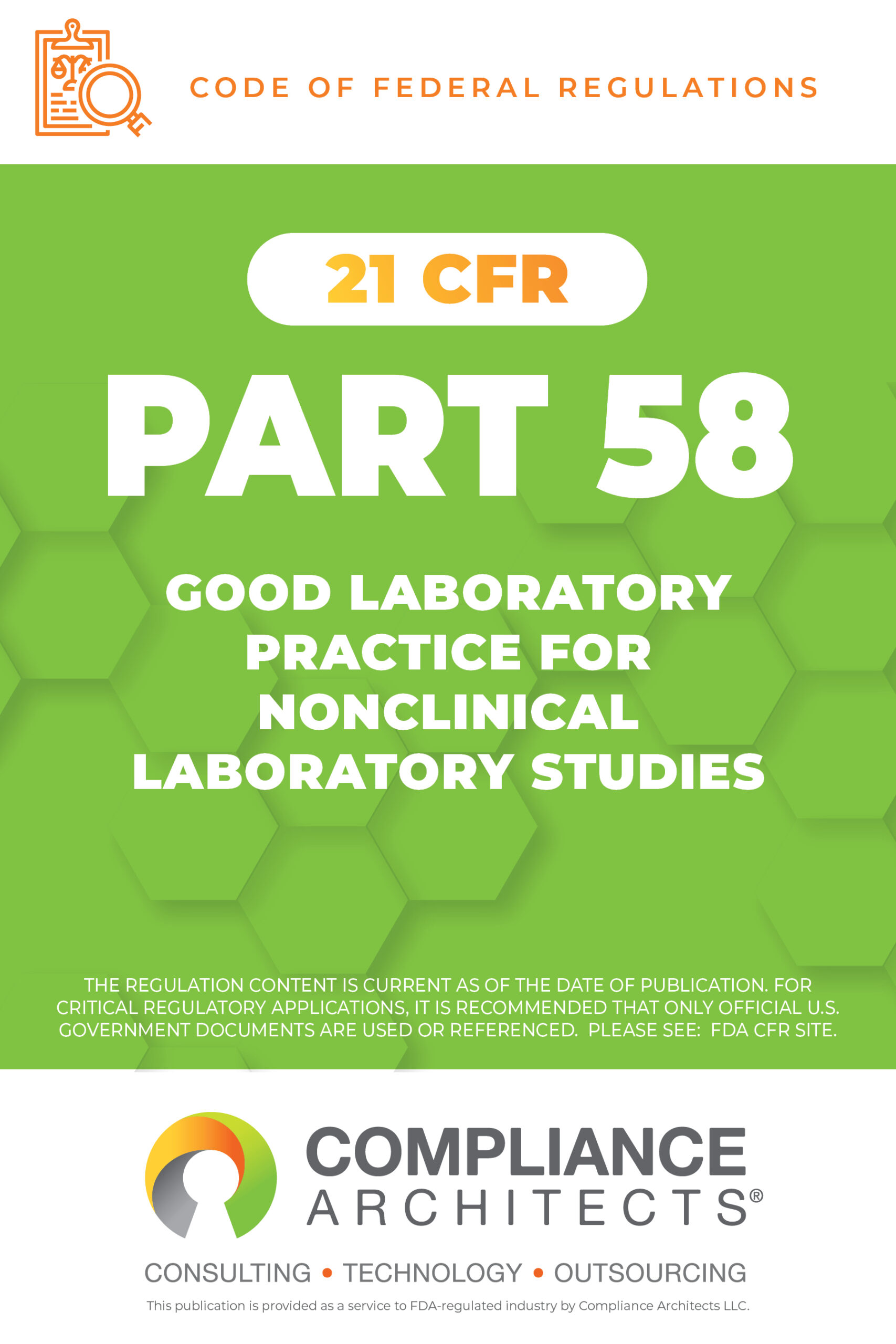 21 CFR Part 58