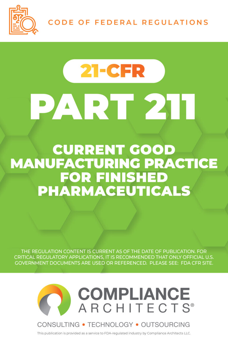 21 CFR Part 211