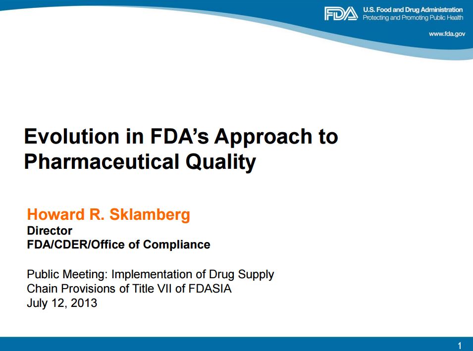 FDA's Upcoming Quality Metrics Submission Requirement: Data Driven ...