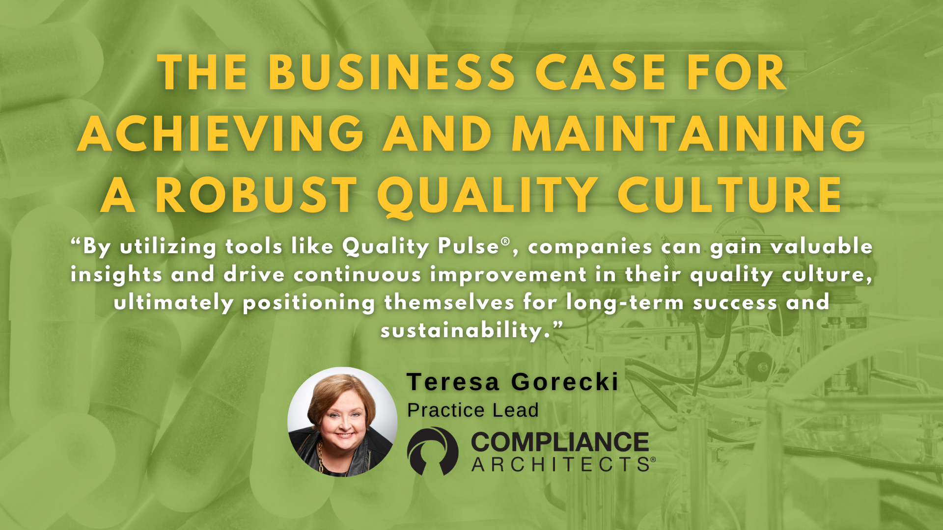 The Business Case For Achieving And Maintaining A Robust Quality ...