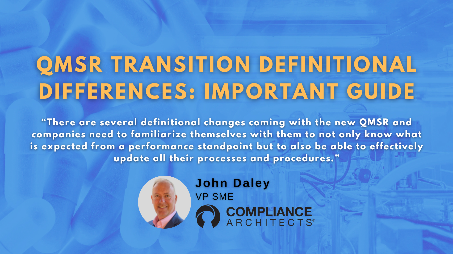 QMSR Transition Definitional Differences: Important Guide | Compliance ...